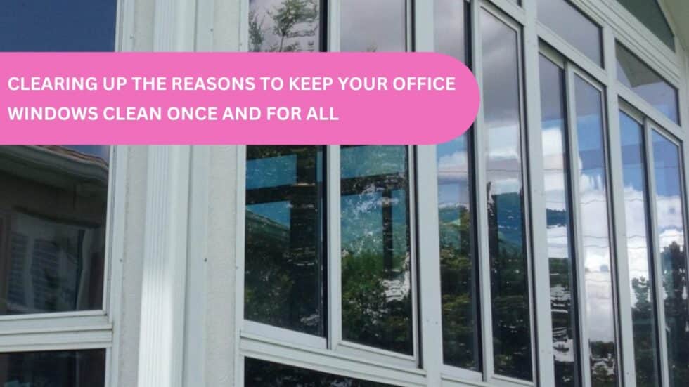 Clearing Up The Reasons To Keep Your Office Windows Clean Once And For ...